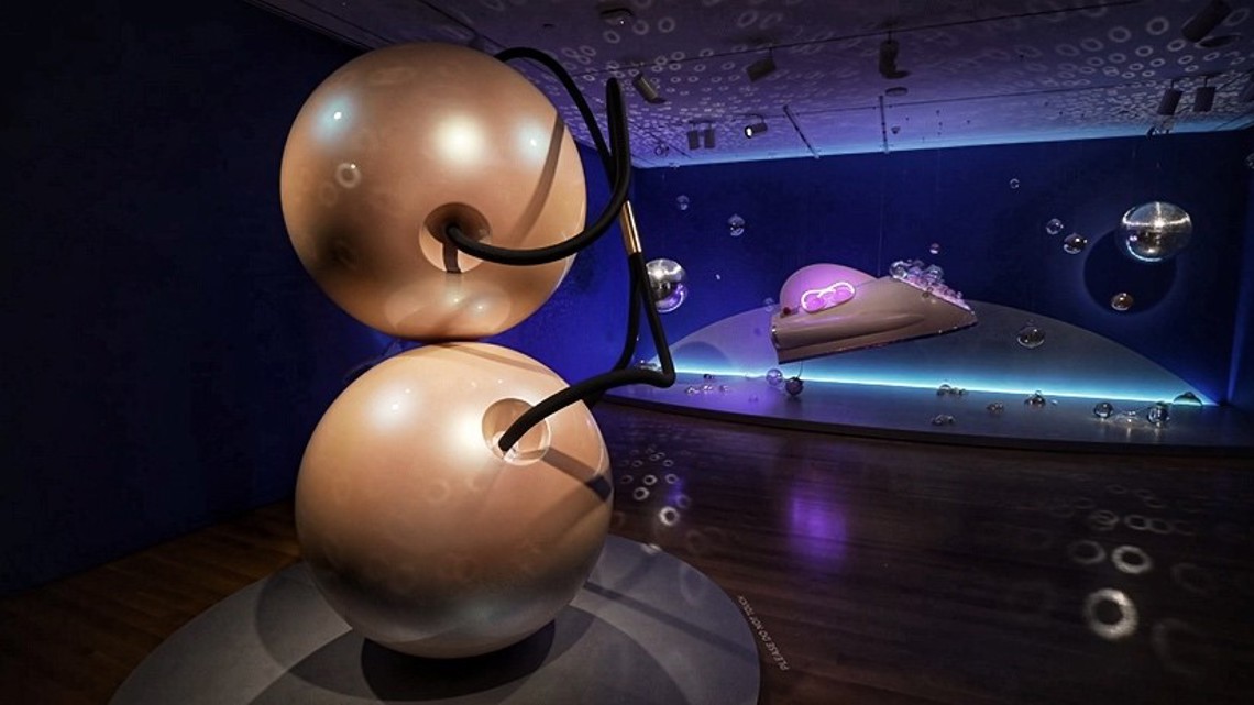 Seattle artist Tariqa Waters' cosmic work on display now at SAM | king5.com