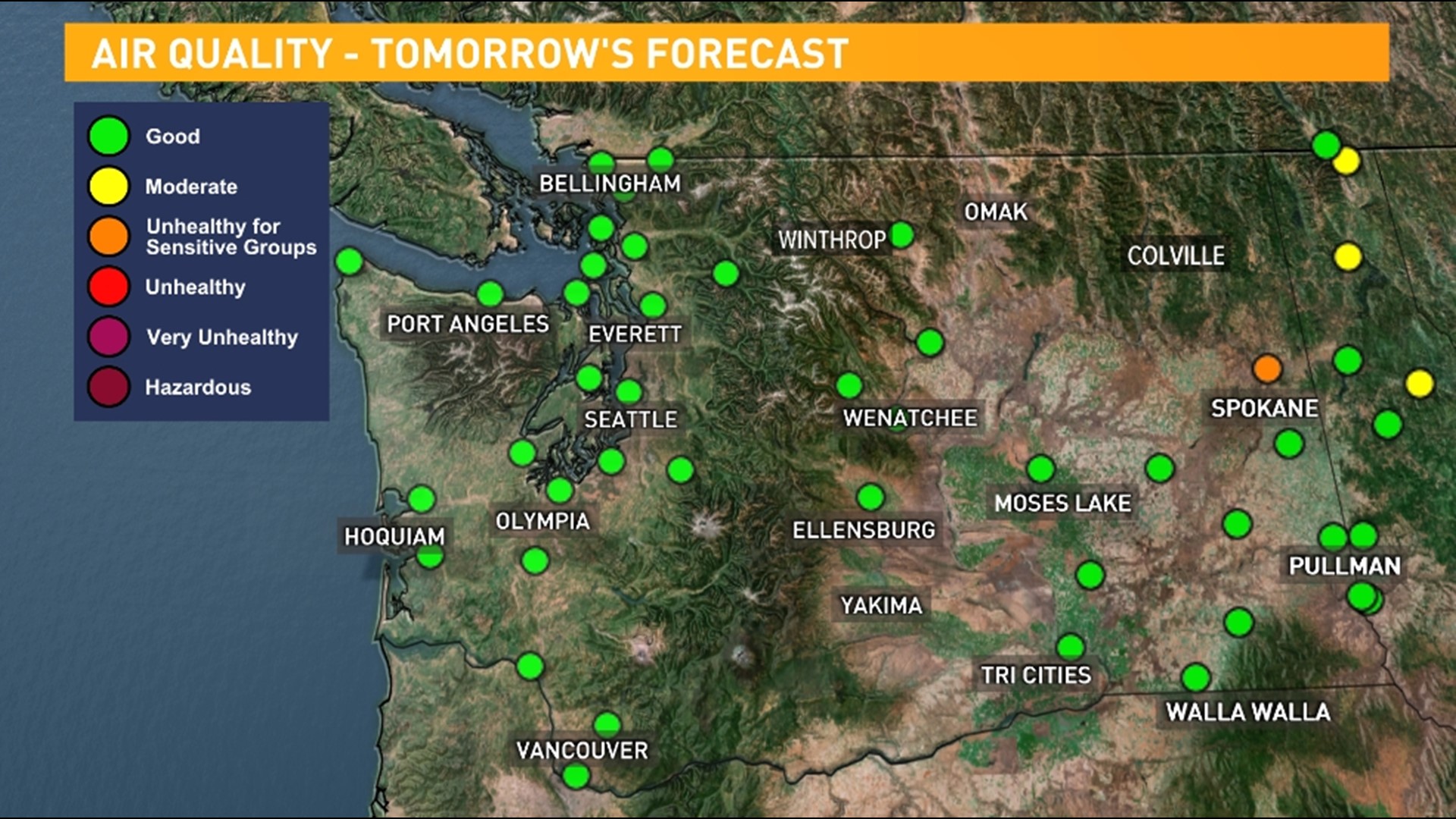 Wildfire smoke from Canada moves into western Washington | king5.com
