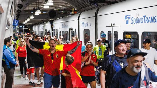 World Cup Seattle opener drives one of busiest days in Link light rail ...