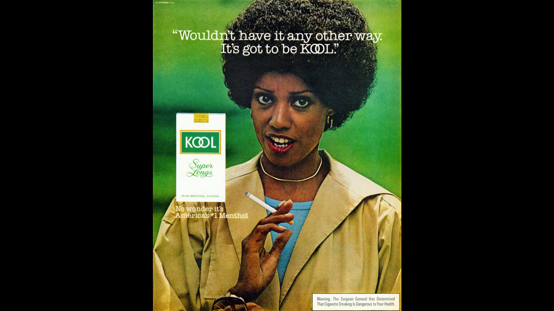 How the tobacco industry targeted Black smokers with ads for menthol ...