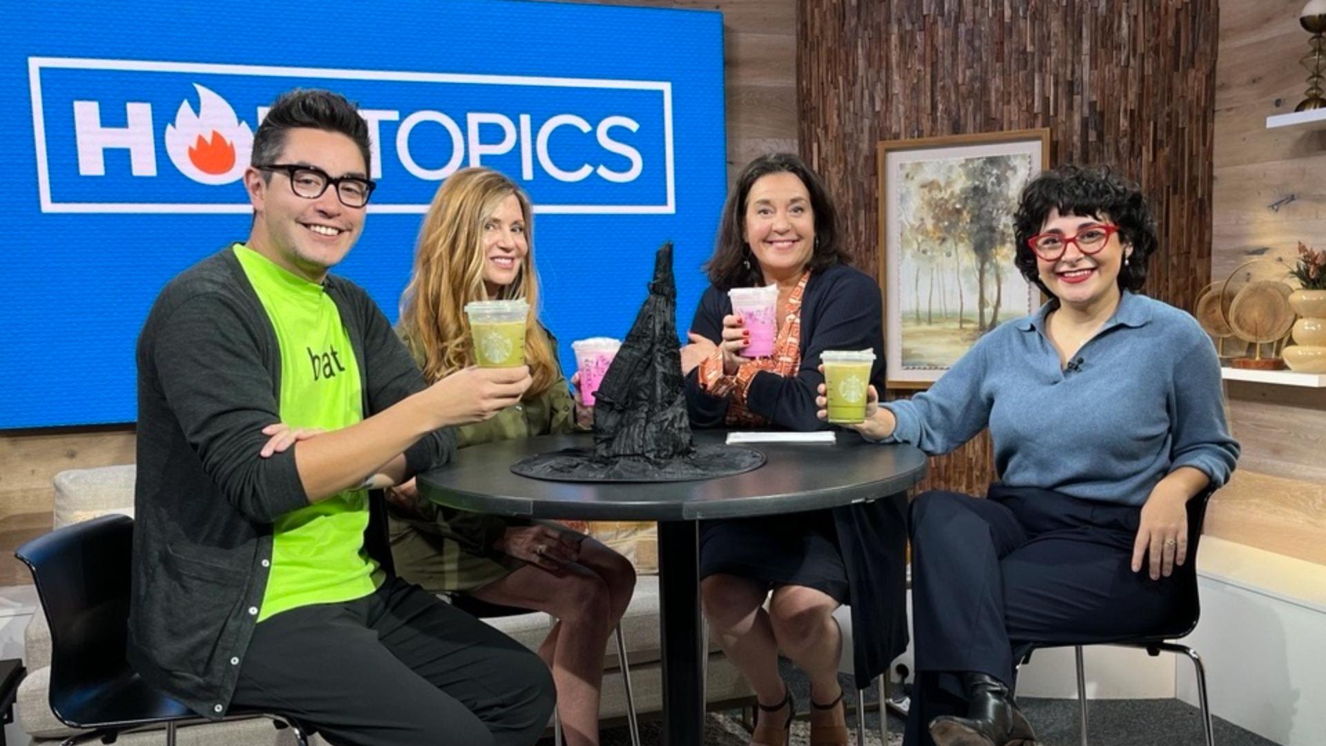 Hot Topics: Trying new 'Wicked' drinks from Starbucks - New Day NW ...