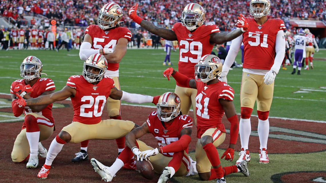 49ers win 1st playoff game in 6 years, 27-10 over Vikings | king5.com