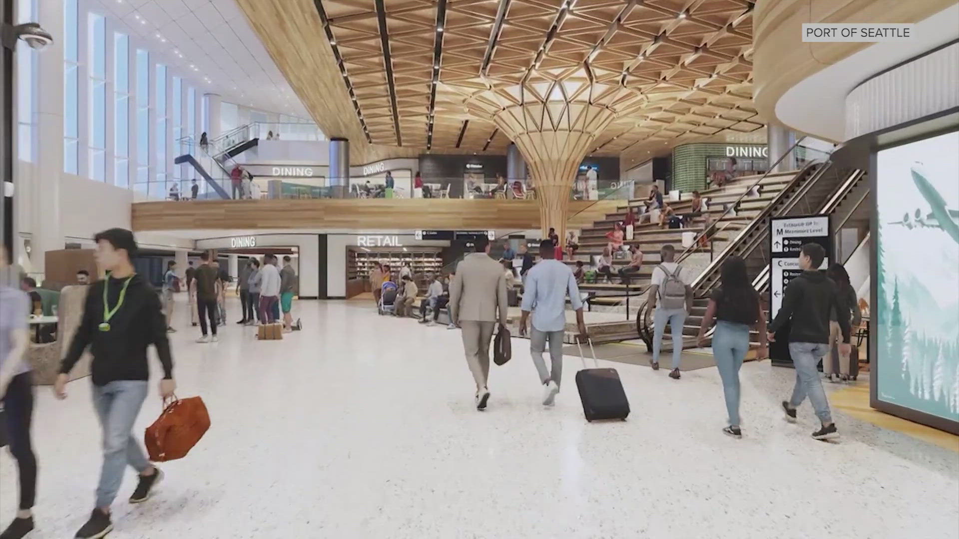 SEA Airport's new C Concourse races to finish line ahead of World Cup ...