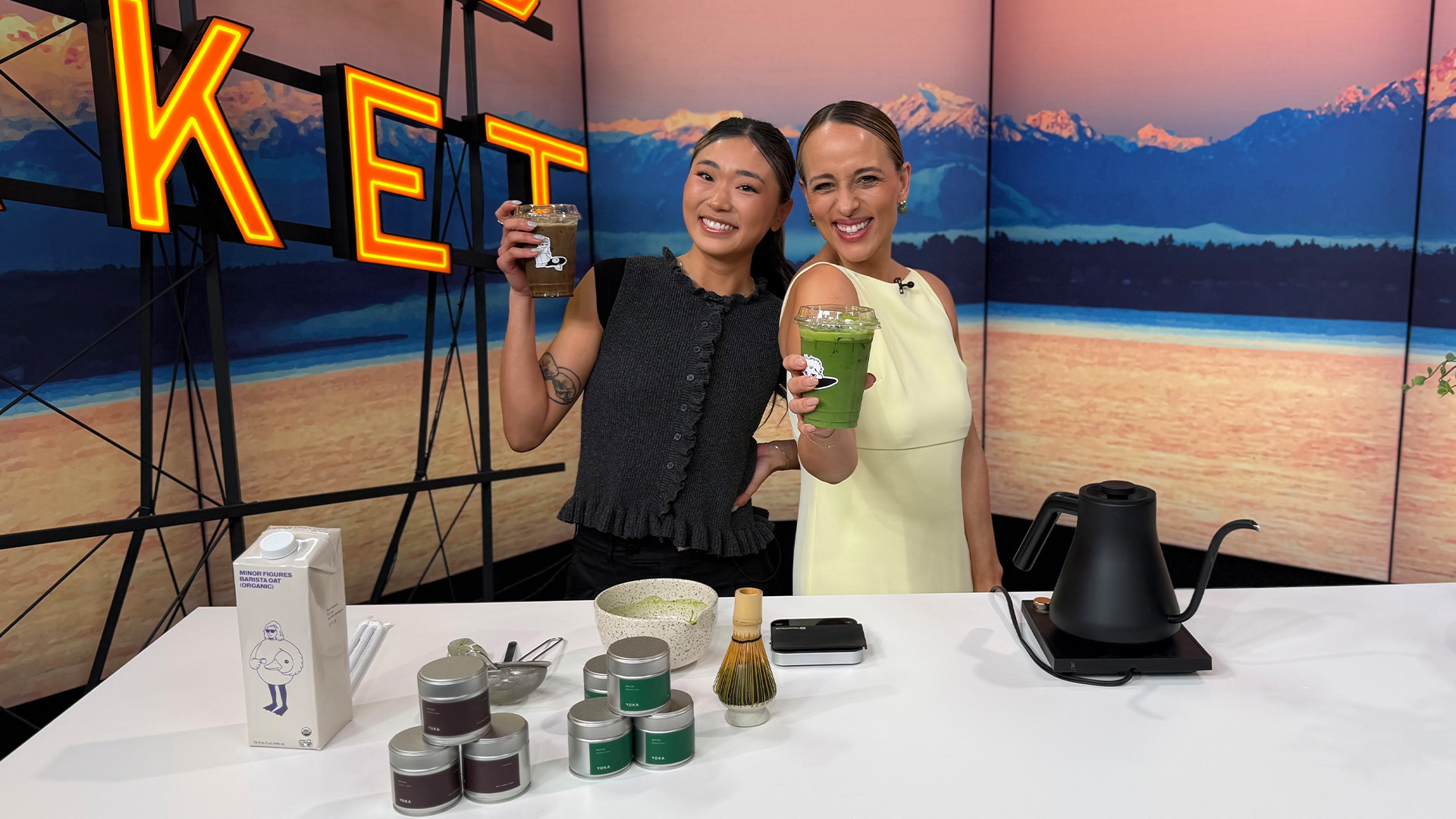 Brewing creative drinks with Yoka Tea Cafe - New Day NW | king5.com