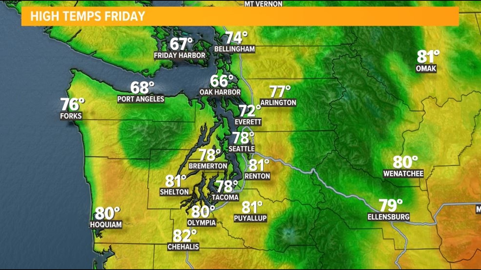 Expect record warmth this week in western Washington, with some areas ...