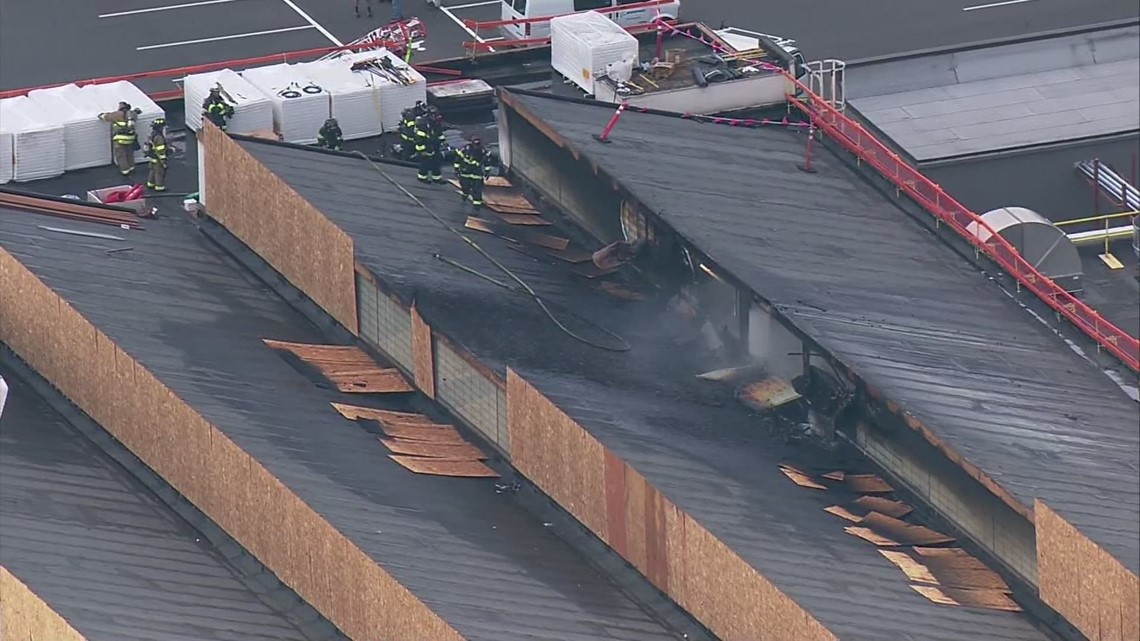 Crews battle warehouse fire at Boeing Field | king5.com