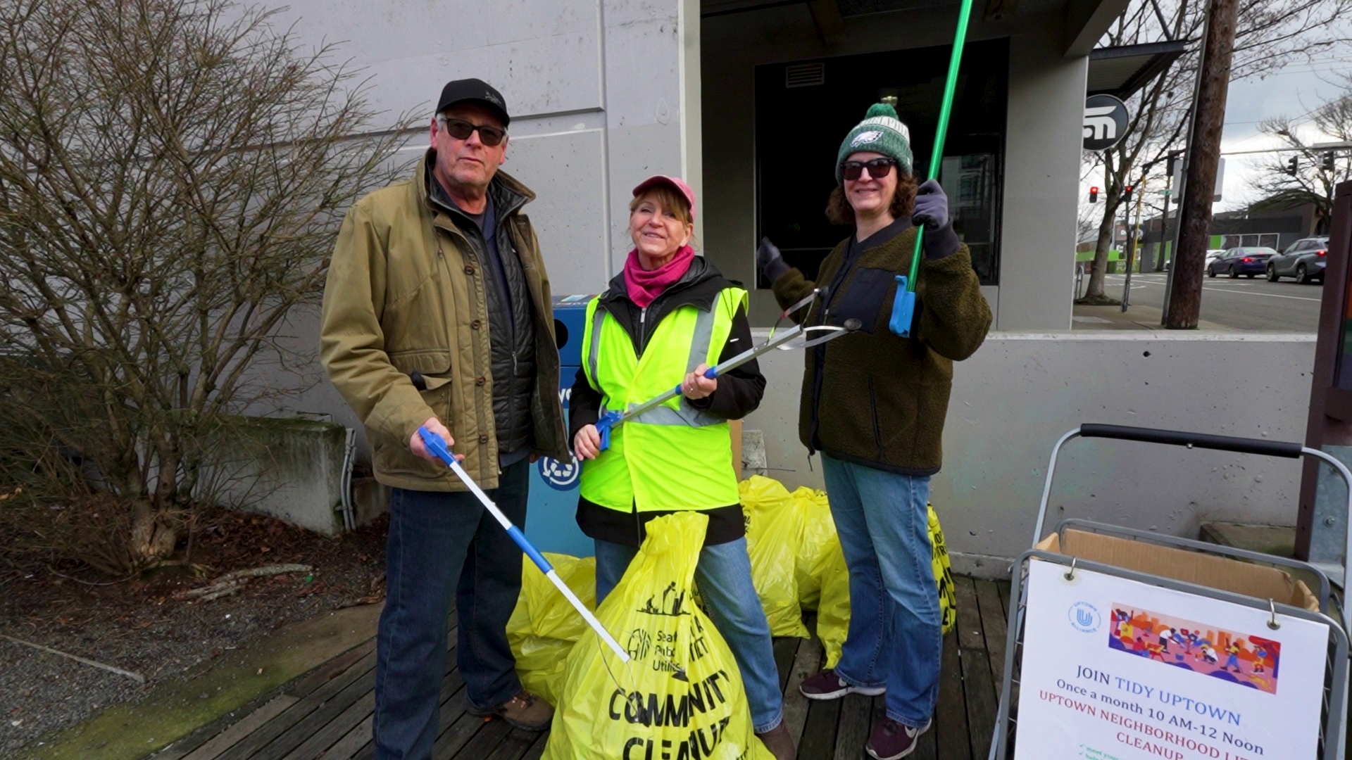 Tidy Uptown cleans Seattle's Uptown neighborhood | king5.com