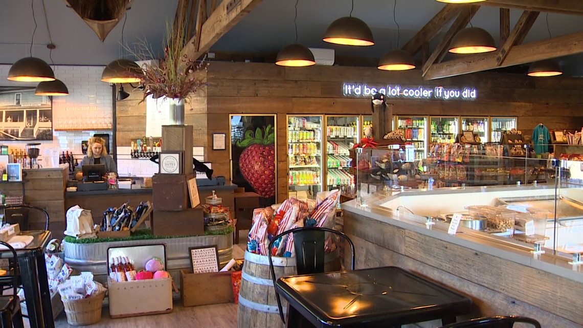 Olalla Bay Market hosting grand opening after fire, flood | king5.com