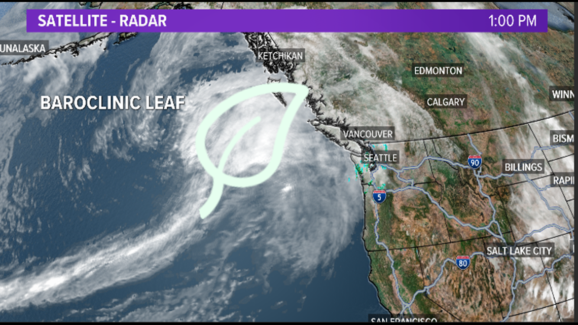 Strong wind, heavy rain clears out of Puget Sound after a wet front ...