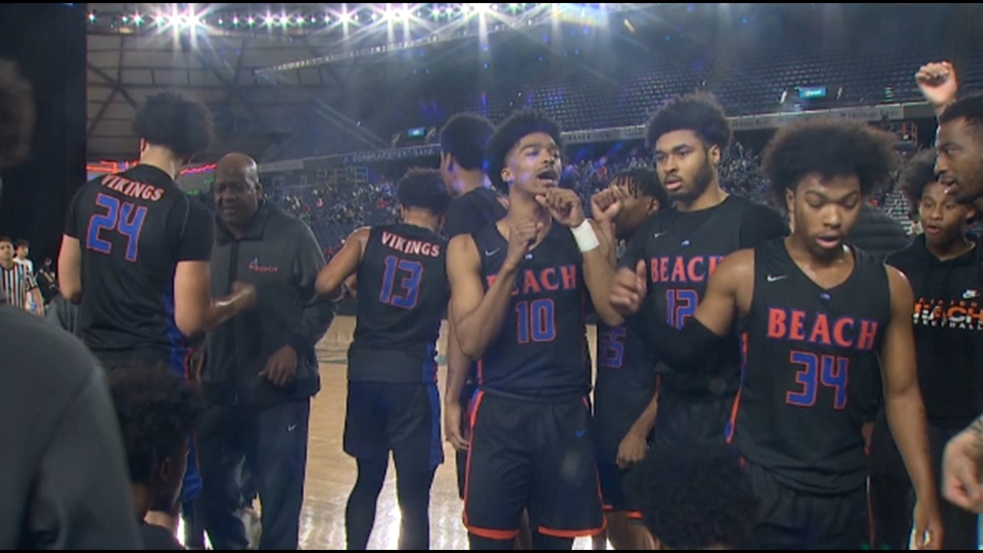 HS State Basketball Qtrs: Rainier Beach vs. North Central Boys | king5.com