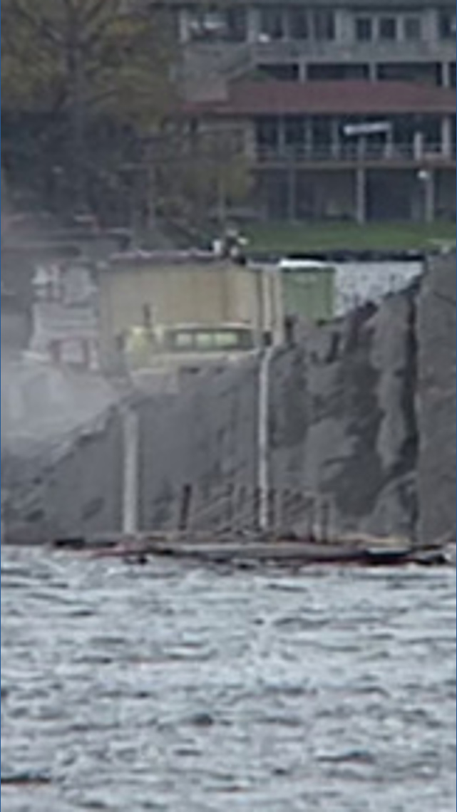 The old I-90 floating bridge sank in Lake Washington 35 years ago ...