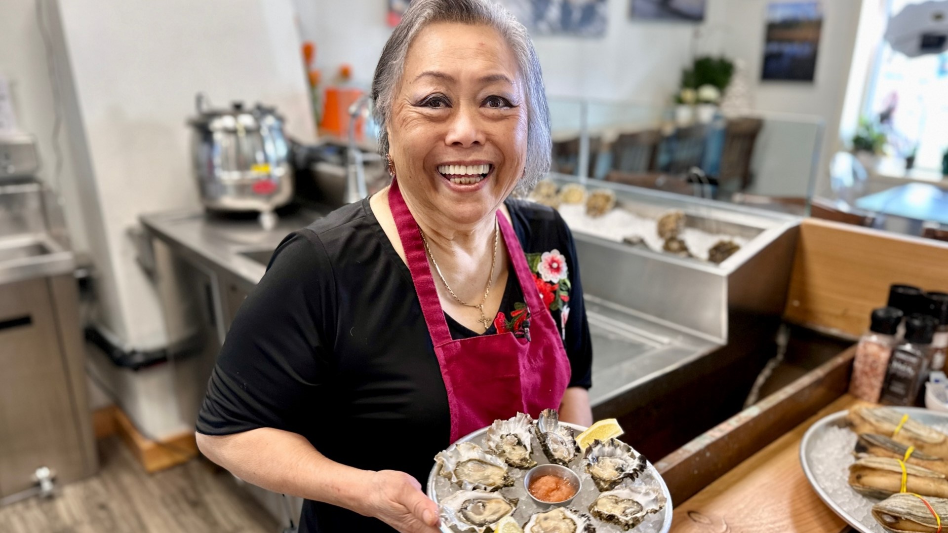 The Fjord Oyster Bank in Hoodsport has fresh seafood currency | king5.com