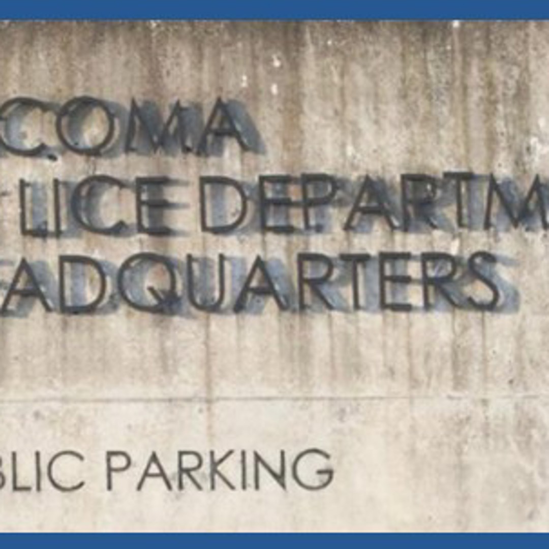 Man arrested after missing ‘O’ from Tacoma police sign found in his ...
