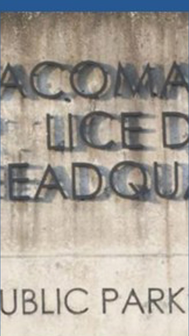 Man arrested after missing ‘O’ from Tacoma police sign found in his ...
