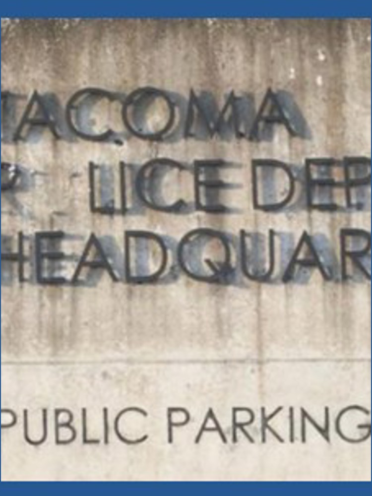 Man arrested after missing ‘O’ from Tacoma police sign found in his ...
