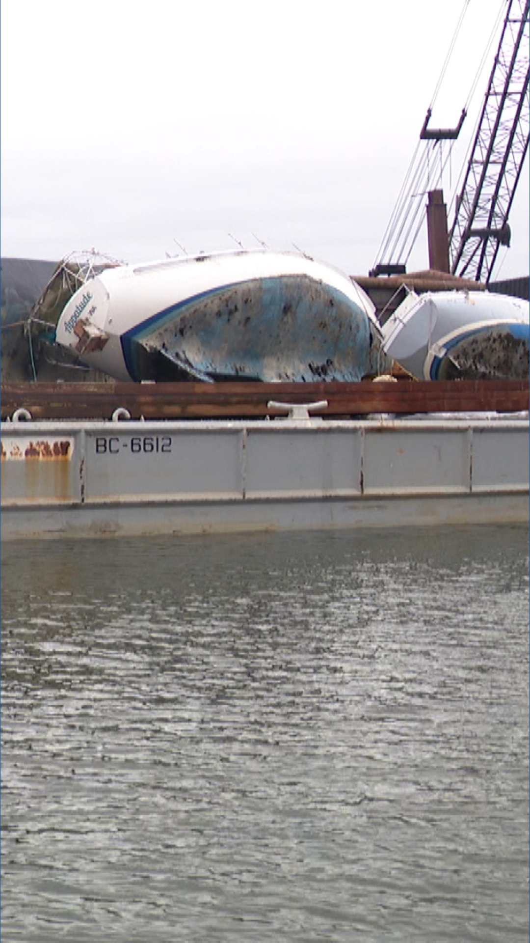 KING 5 receives exclusive look at derelict vessels removed from ...