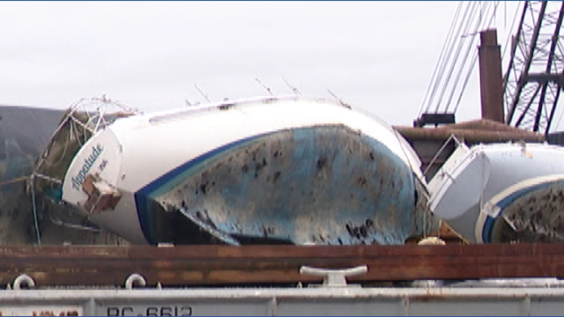 KING 5 receives exclusive look at derelict vessels removed from ...
