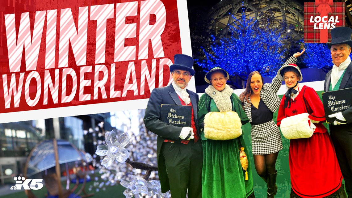 Amazon’s Winter Wonderland transforms SLU! | Local Lens Seattle | king5.com
