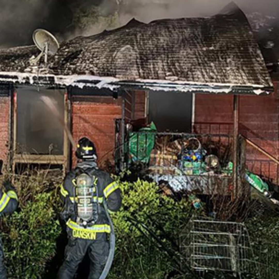 40 dogs killed in Poulsbo house fire | king5.com