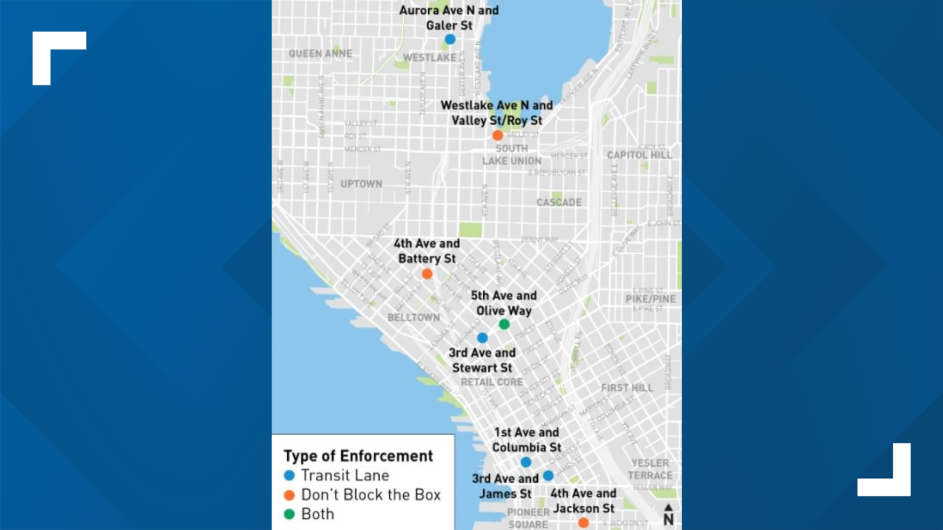 Don't block the box: Seattle pilot program will automatically ticket ...