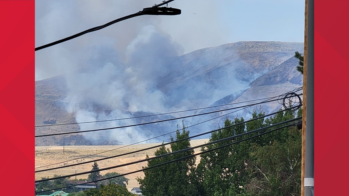 Badger Fire burning in Douglas County | king5.com