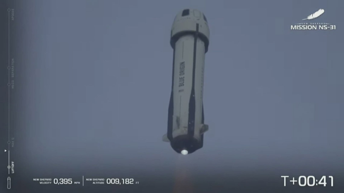 Blue Origin launches all-female space flight | king5.com