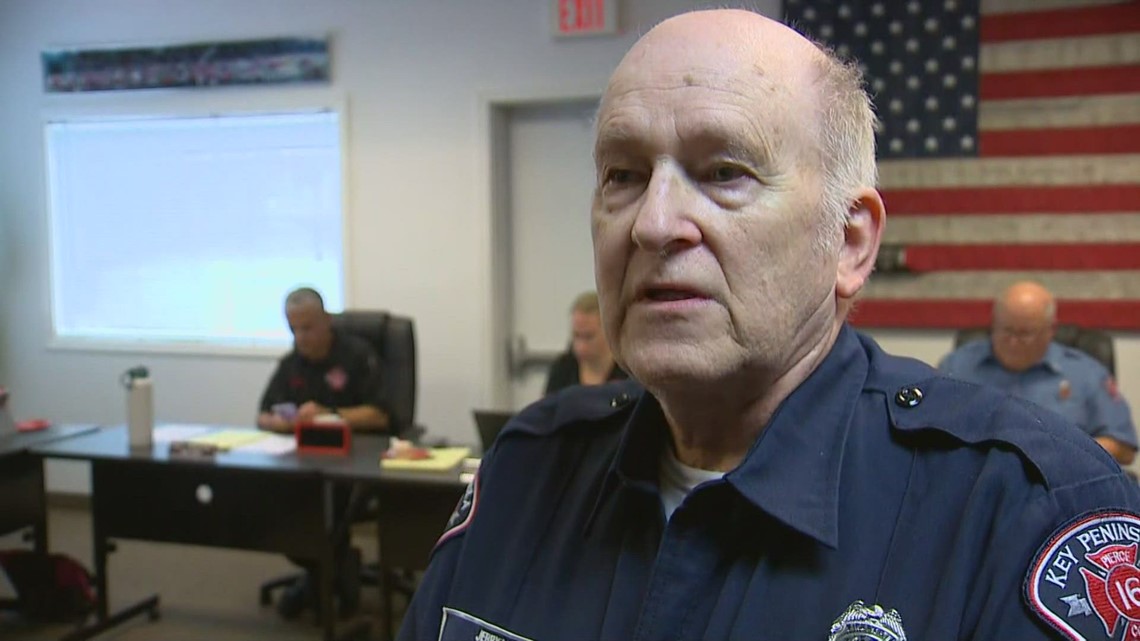 Key Peninsula Fire Department honors longest-serving volunteer ...