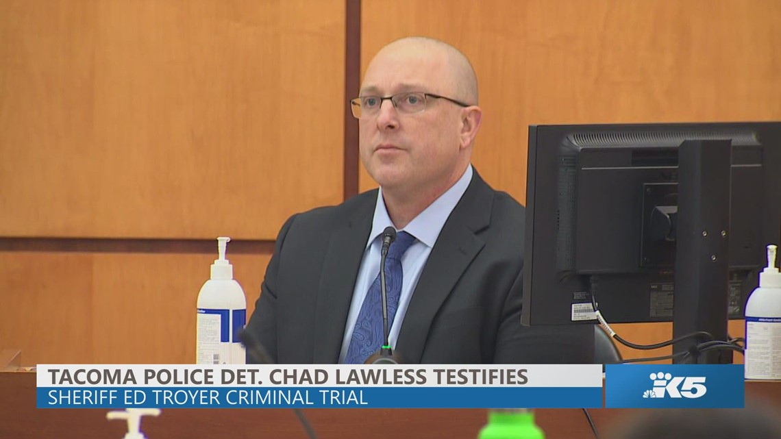 Tacoma Police Detective Chad Lawless testifies about conversation with ...