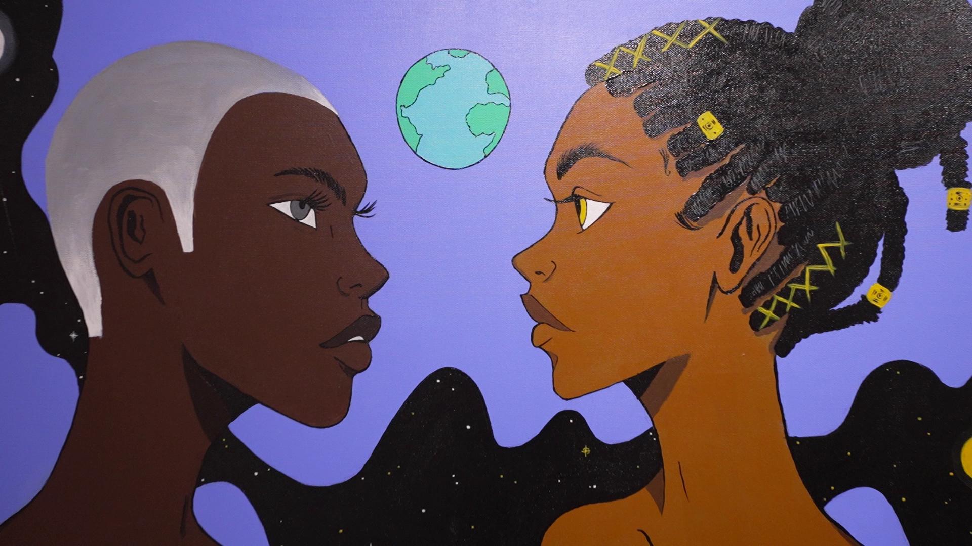 Maya Milton empowers Black women through art at Northwest African ...