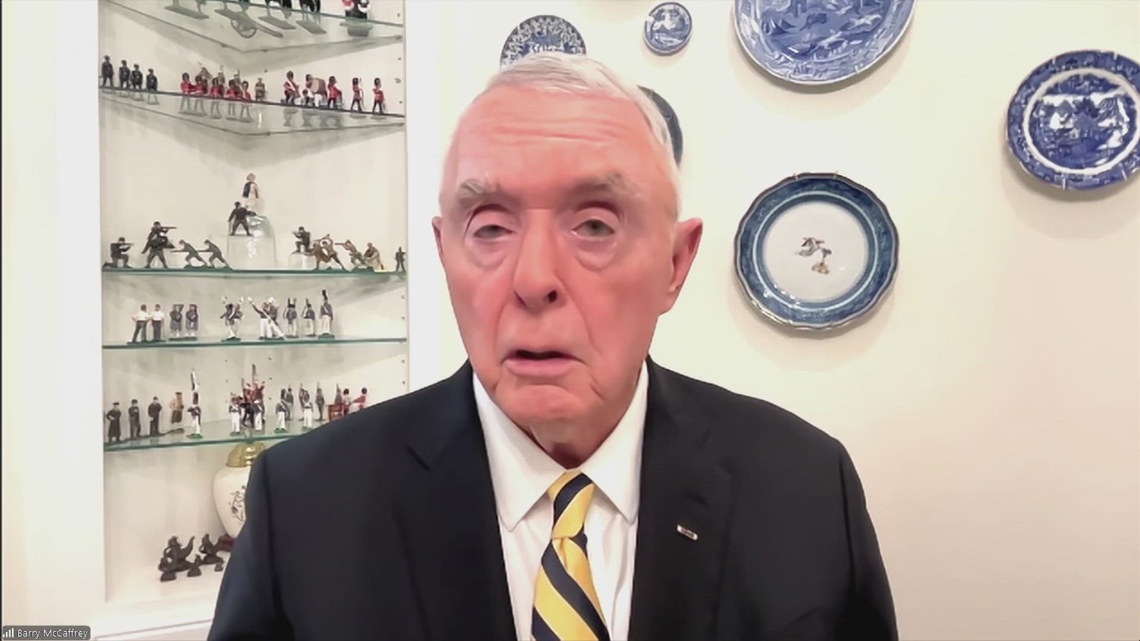 Retired Army Gen. Barry McCaffrey discusses Trump, Hegseth meeting at ...