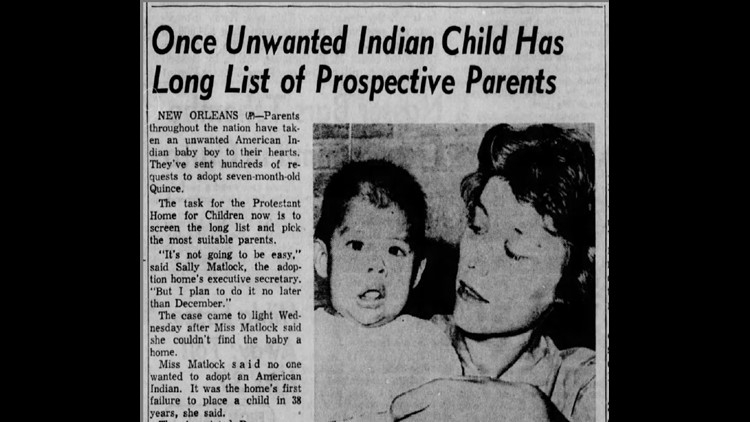 Dark history of the Indian Adoption Project | king5.com