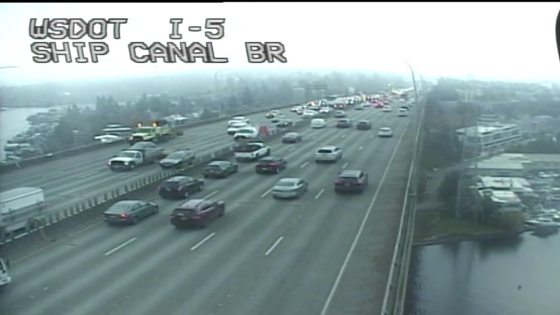 I-5 closures planned on Seattle's Ship Canal Bridge 2025-27 | king5.com