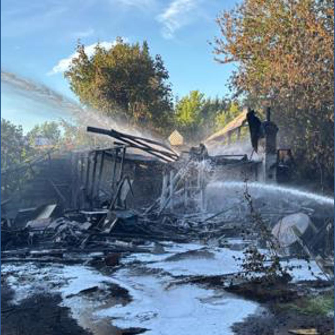 Fire destroys outbuilding in South Hill; cause under investigation ...