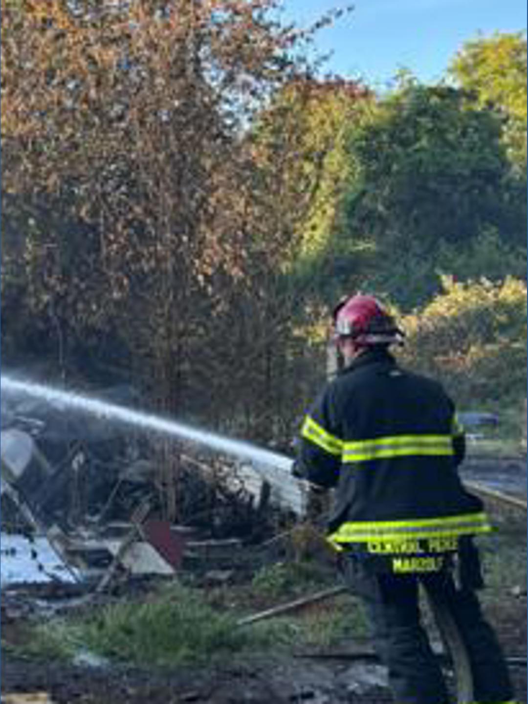 Fire destroys outbuilding in South Hill; cause under investigation ...