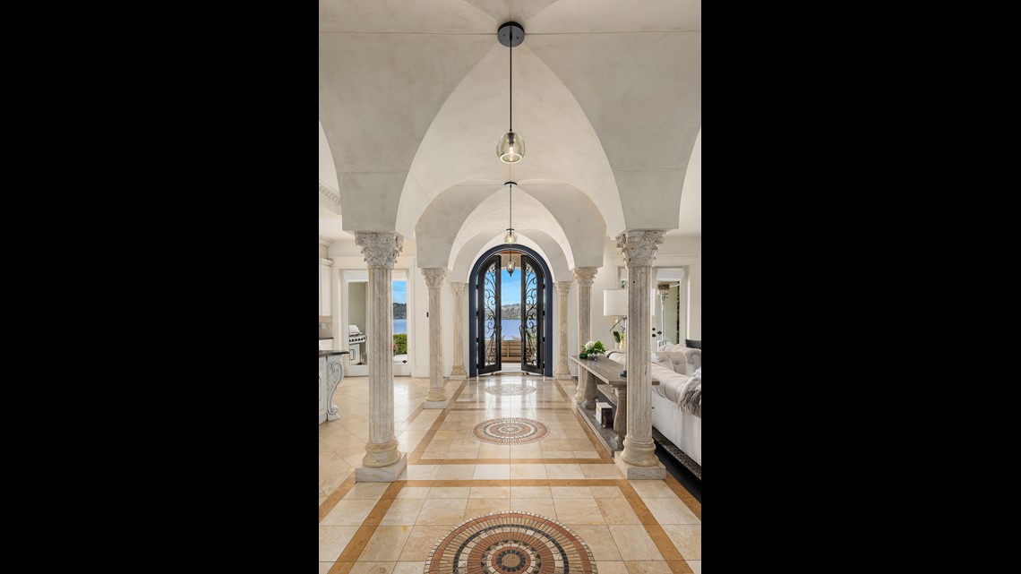 Russell Wilson's Bellevue mansion for sale | king5.com