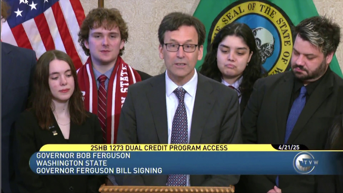 Gov. Ferguson signed more than 80 bills into Washington law this week ...