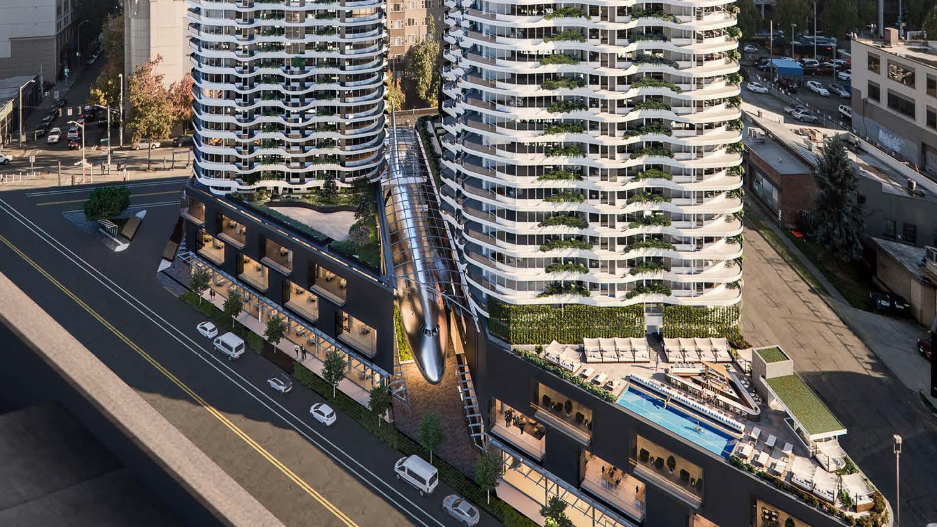 Boeing 747 to be centerpiece of new downtown Seattle development ...