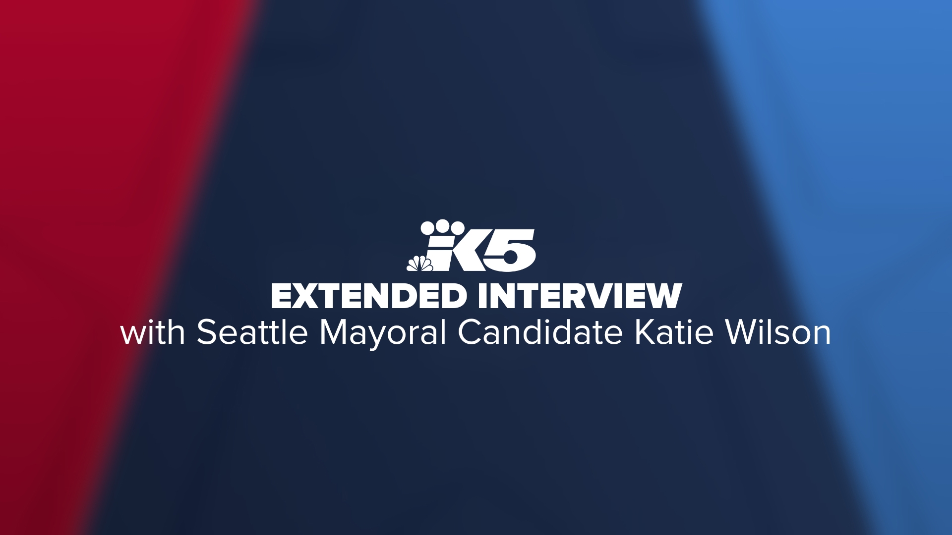 KING 5 Extended Interview with Seattle Mayoral Candidate Katie Wilson ...
