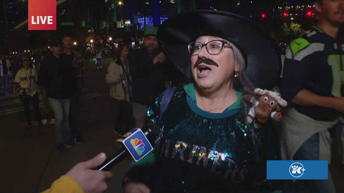 WATCH: Fans react to Mariners' Game 2 win; players speak at postgame ...