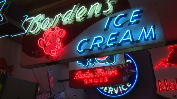 National Neon Sign Museum lights up The Dalles in Oregon | king5.com