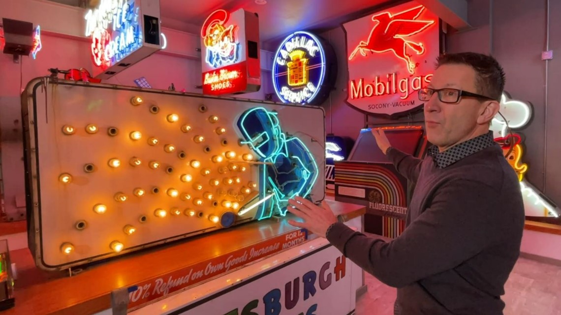 National Neon Sign Museum lights up The Dalles in Oregon | king5.com