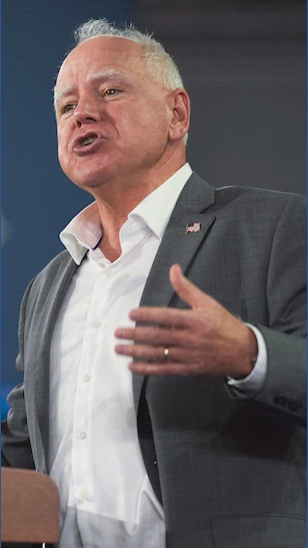 Tim Walz is visiting the Seattle area Oct. 8 | king5.com