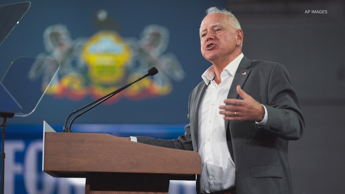 Gov. Tim Walz to visit Washington next week | king5.com