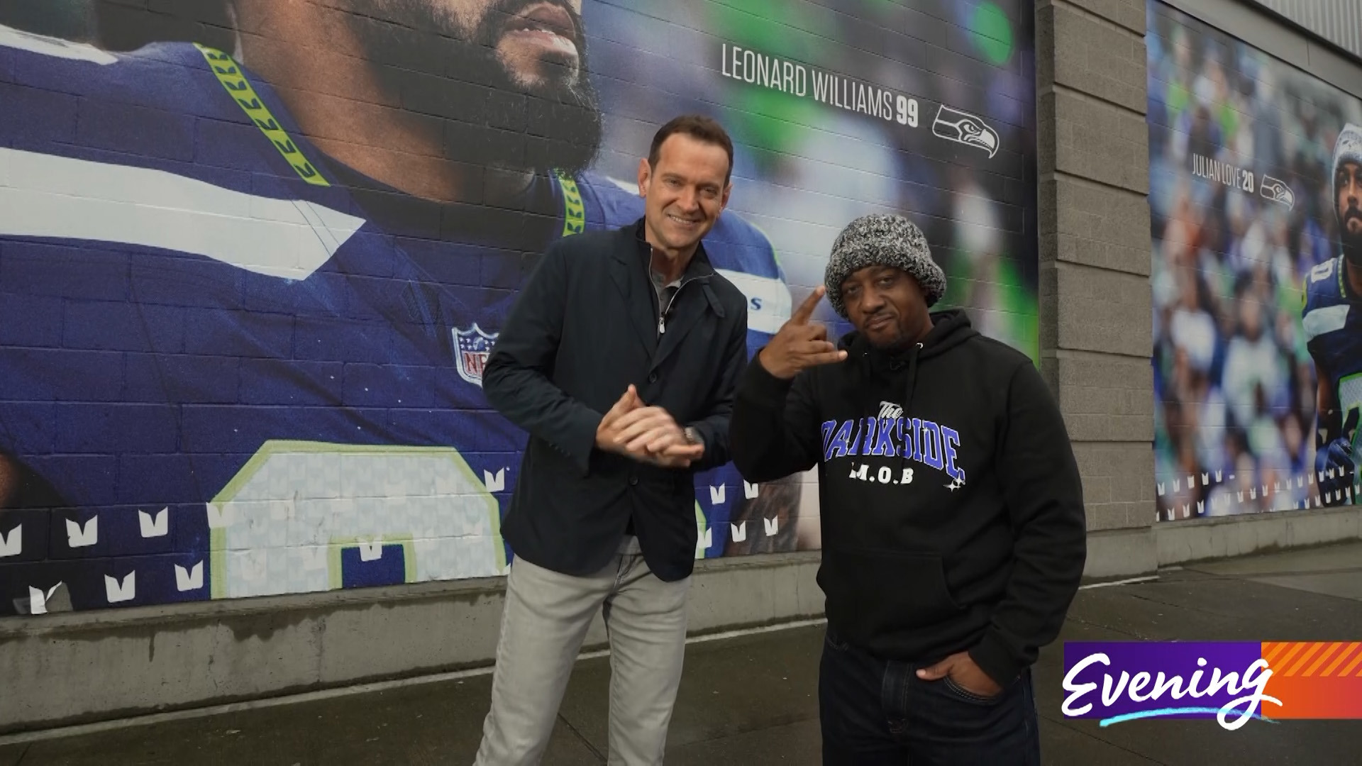 Ode to Seattle Seahawks defense: the artist behind 'The Dark Side ...