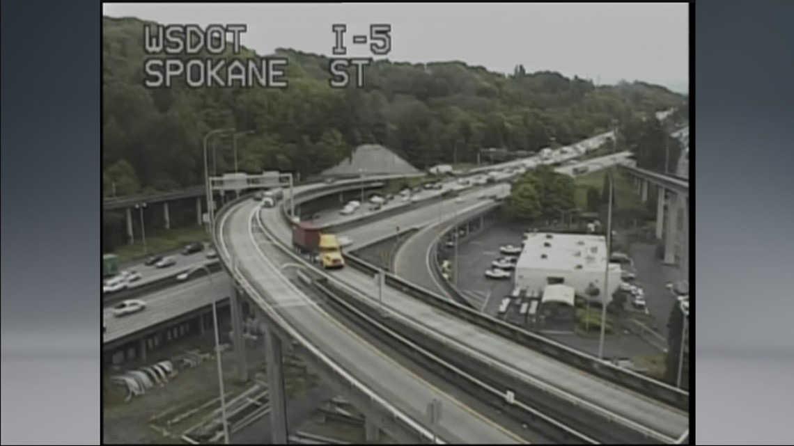 SB I-5 lanes closed this weekend for Revive I-5 work in Seattle | king5.com