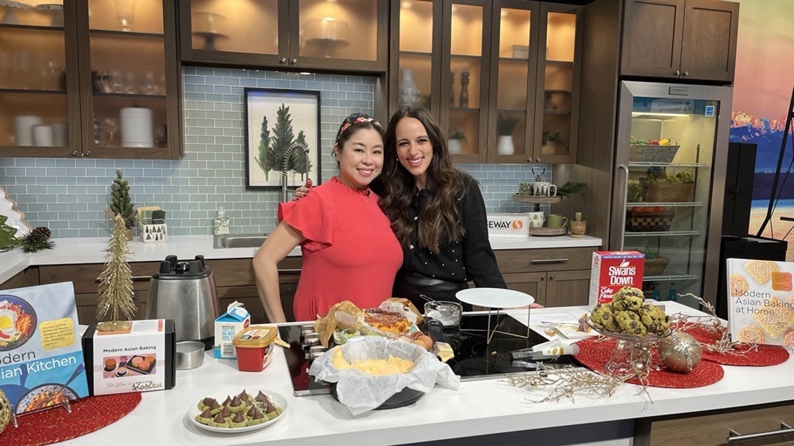 Making Kat Lieu's Gochujang Basque Cheesecake - New Day NW | king5.com