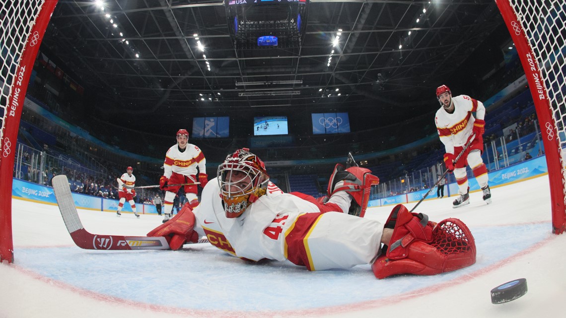 Seattle Kraken prospect Matty Beniers scores goal for Team USA | king5.com