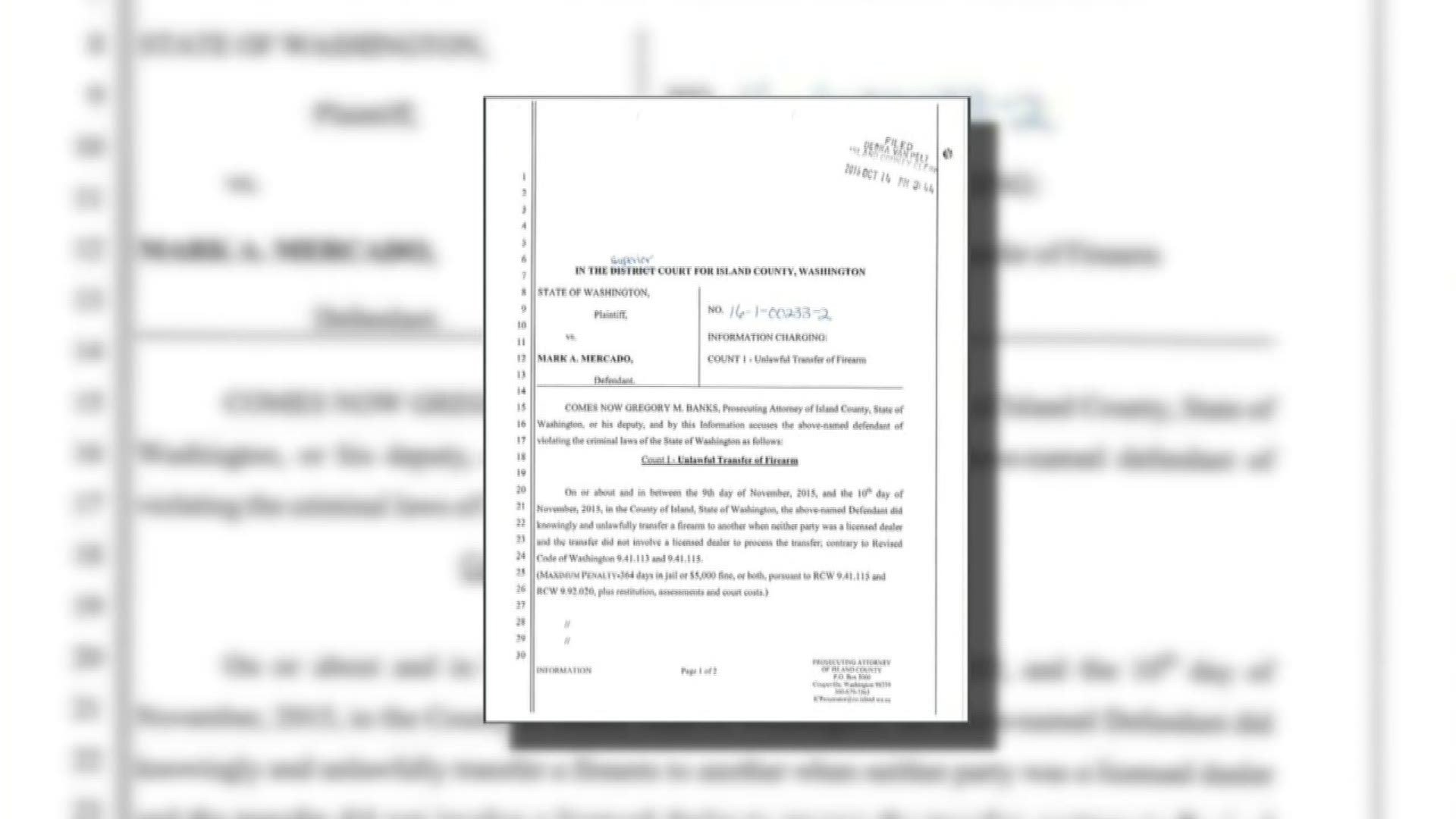First criminal case filed from background check law, two years later ...