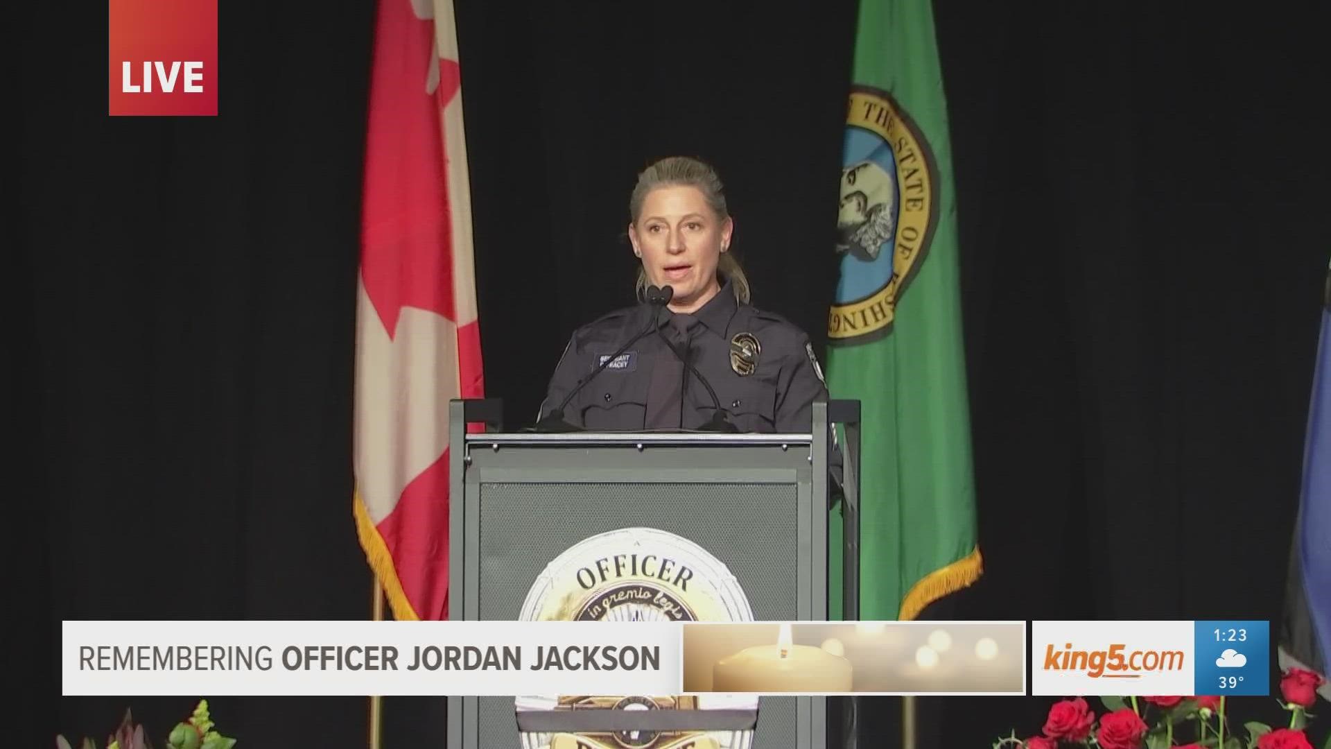 Remembering Officer Jackson: Sergeant Robin Peacy | king5.com