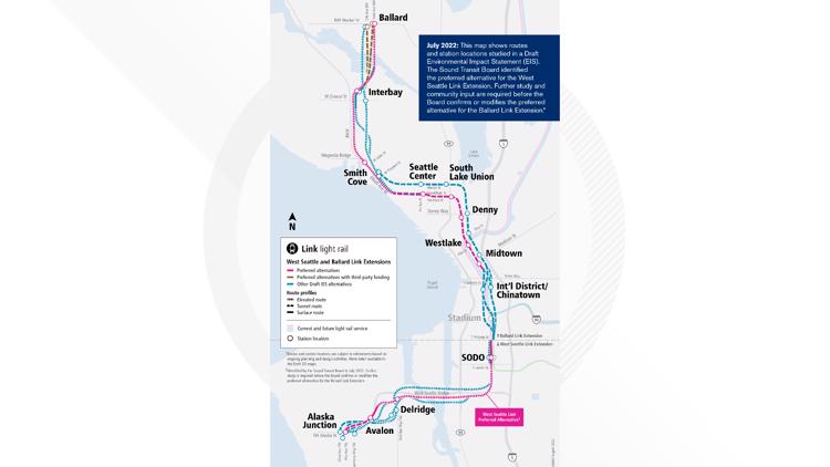Sound Transit light rail update: Delays, new opening dates | king5.com